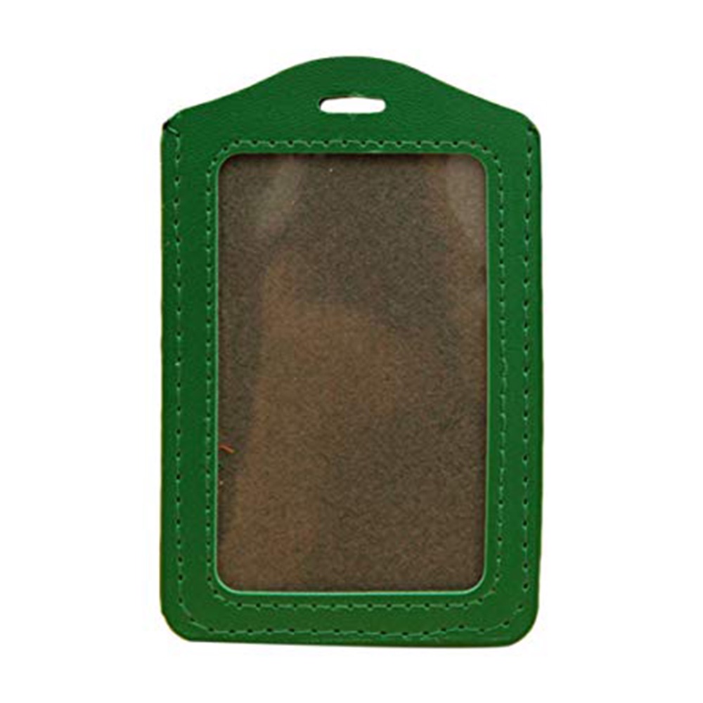 Leather Name Tag Potrait Green (54x85mm) | Shopee Malaysia