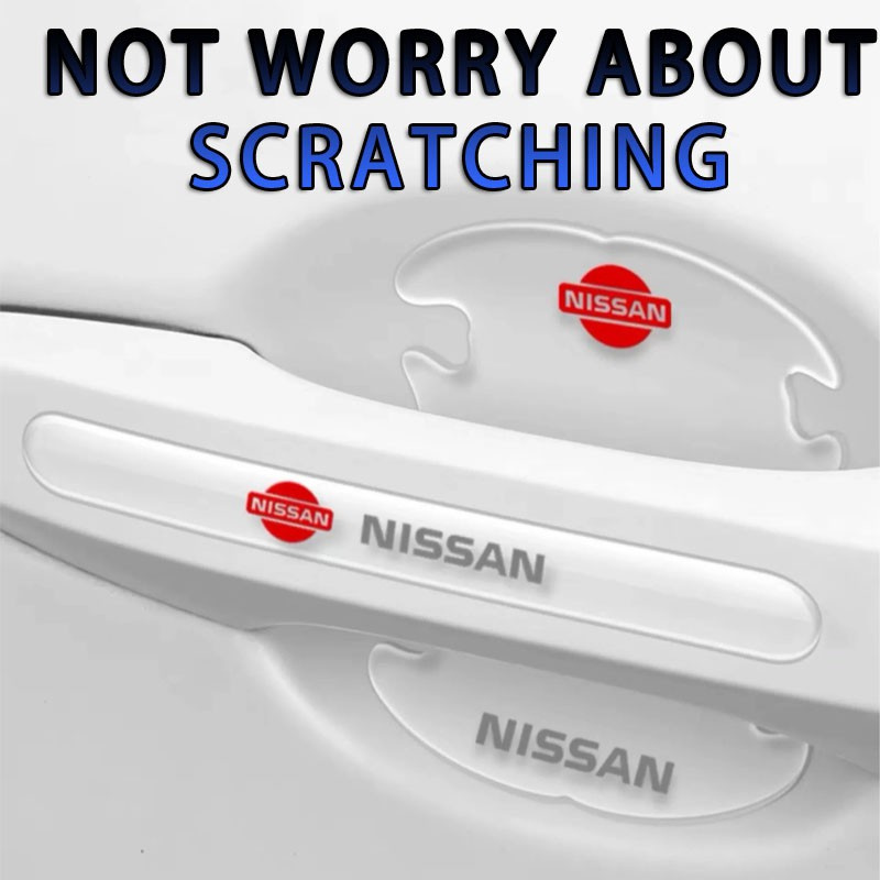 Nissan Door Handle Protection Car Inner Door Bowl Transparent Anti ...