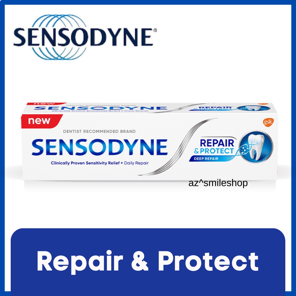 EXP 2025 Sensodyne Repair & Protect Deep Repair Toothpaste Ubat gigi ...