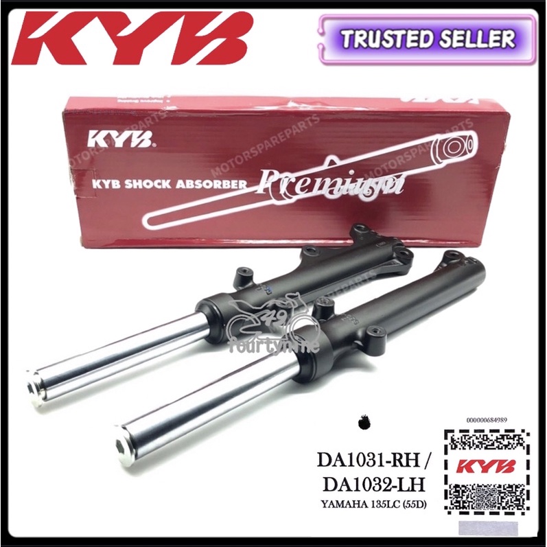 100% ORIGINAL KYB LC135 V1 V2-V7 LC135-5S 55D 55C 5SPEED FRONT FORK SET ...