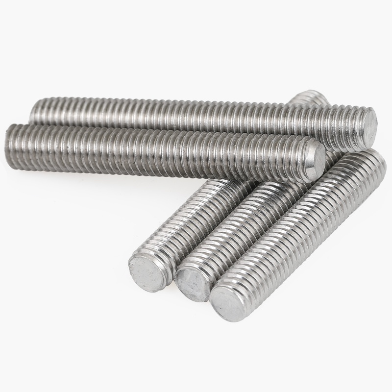 304 Stainless Steel Screw Rod Full Thread Thread Rod Threaded Stud Bolt ...