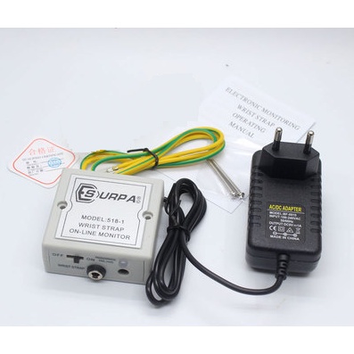 NEW SURPA 518-1 ESD Anti-static wrist strap online monitor | Shopee Malaysia