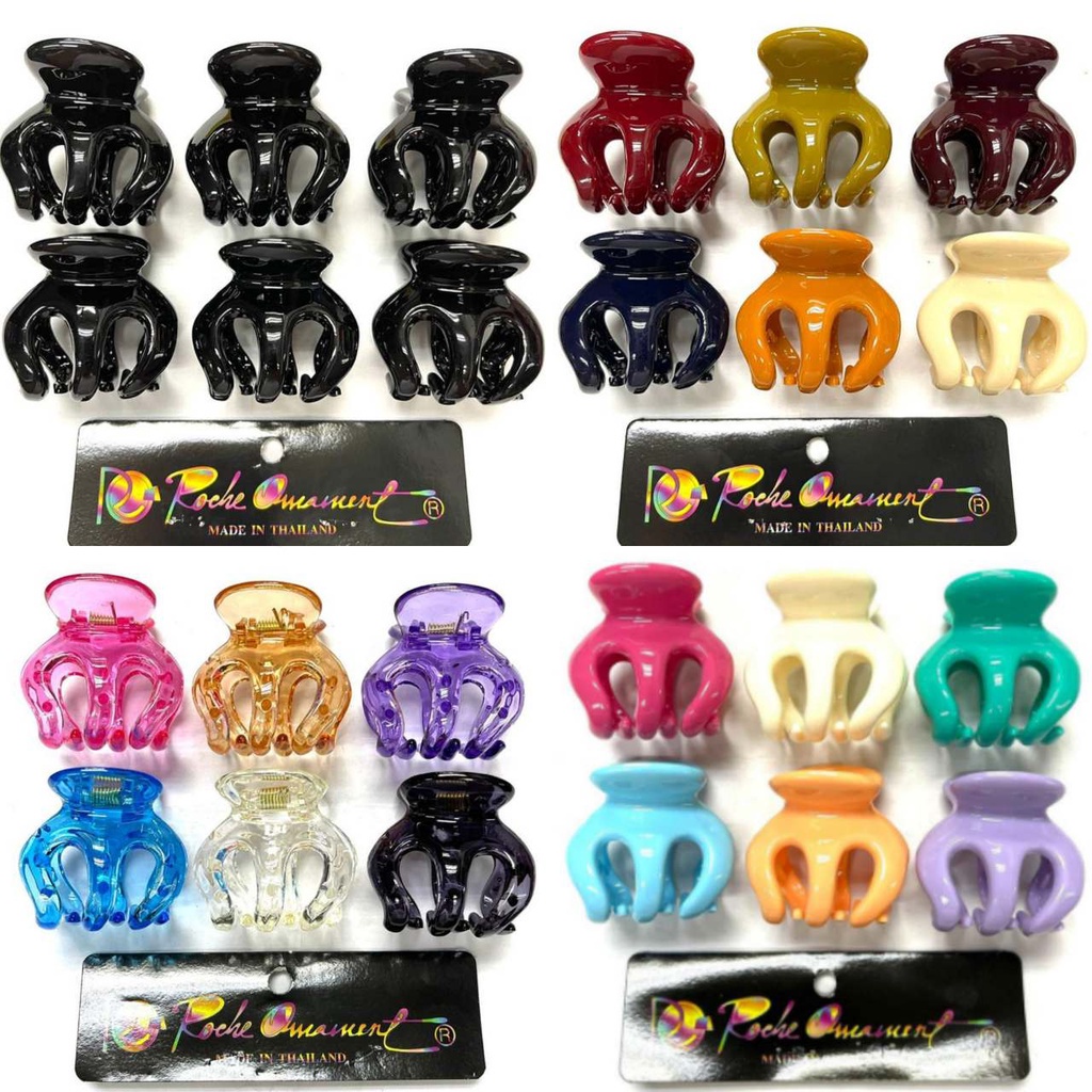 6 Pcs Jaw Clips Thailand (5cm) Hair Clip Women Hair Claw Clamps ...