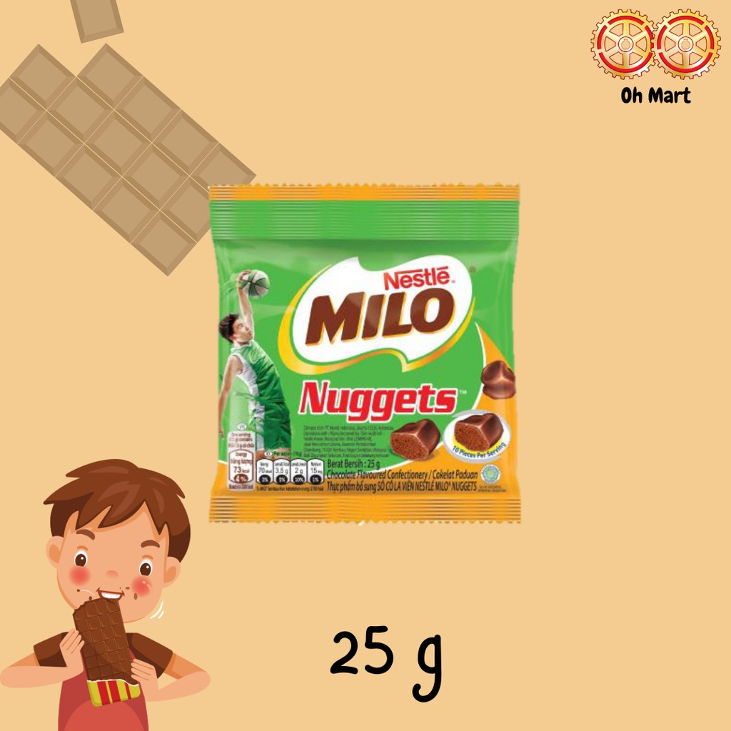 Nestle Milo Nuggets -75g/ 25g | Shopee Malaysia