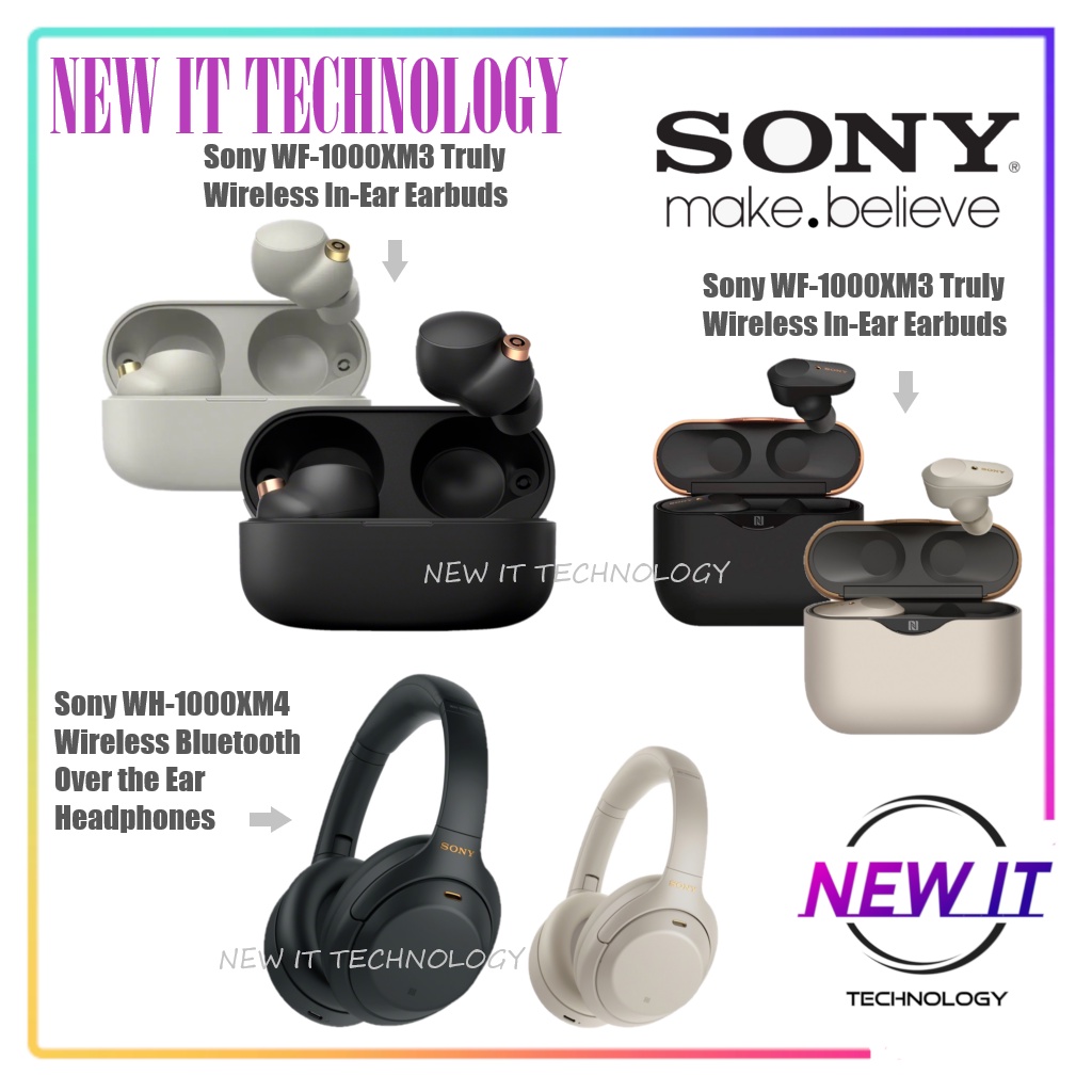 Sony WF-1000XM3|WF-1000XM4|WF-1000XM5|WH-1000XM4|WH-1000XM5 Truly ...