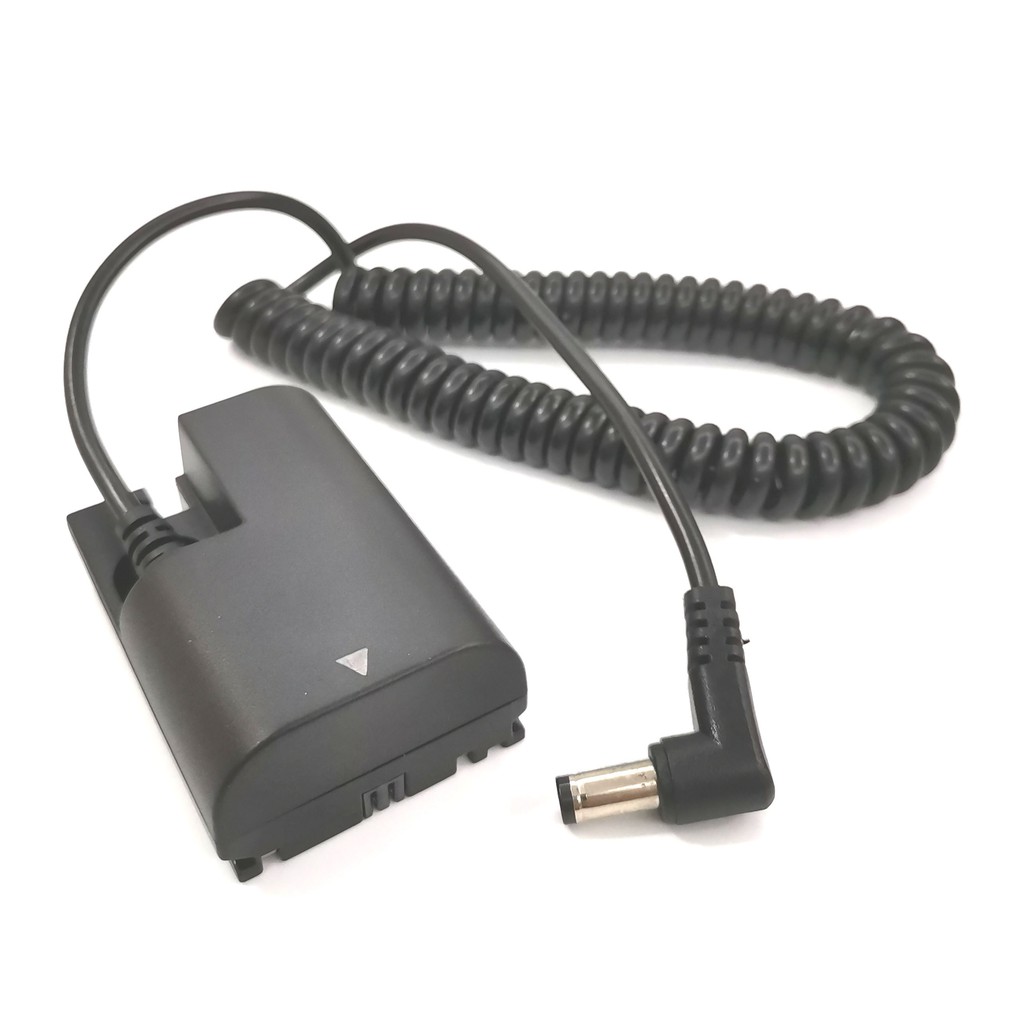 LP-E6 DR-E6 Dummy Battery Pack Coupler Adapter DC Male Connector For ...