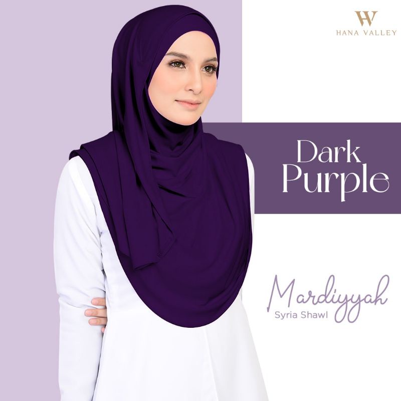 Tudung Mardiyyah Syria Shawl by Hana Valley | Shopee Malaysia