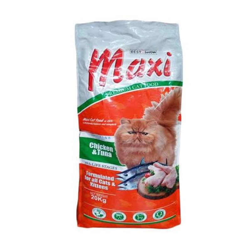 Maxi CAT Food CAT 20KG Special GRAB Or GOJEK | Shopee Malaysia