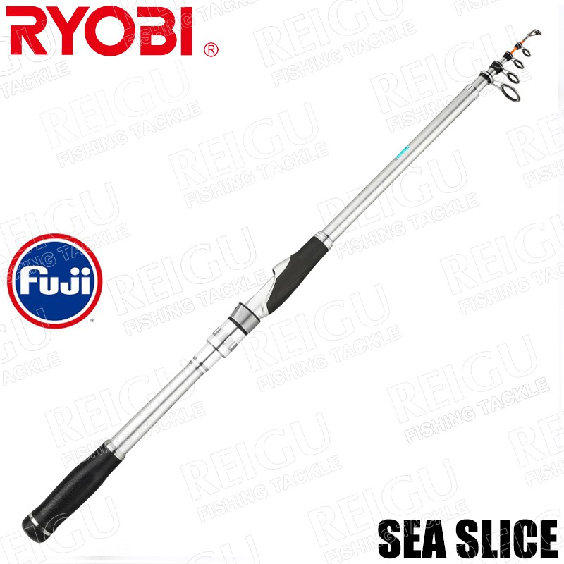 JAPAN RYOBI RANMI SEA SLICE Surf Fishing Rod Spinning Fuji guide rings ...