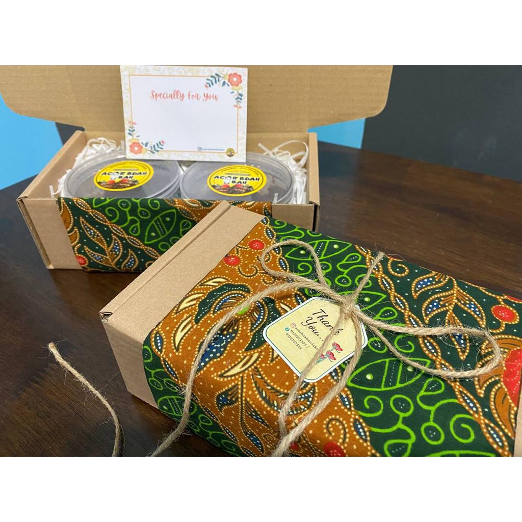 EXCLUSIVE GIFT SET (HADIAH) - Tradisional Homemade Sambal Acar Buah ...