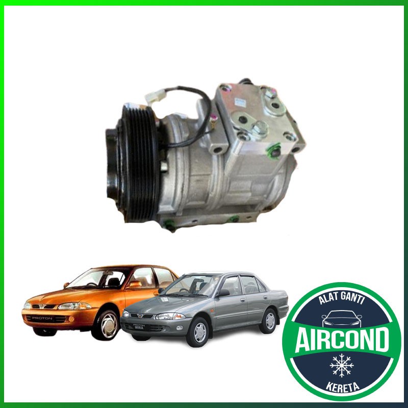 PROTON WIRA 1.6 PATCO MODIFY TO DENSO SYSTEM 17C AIR COND COMPRESSOR ...