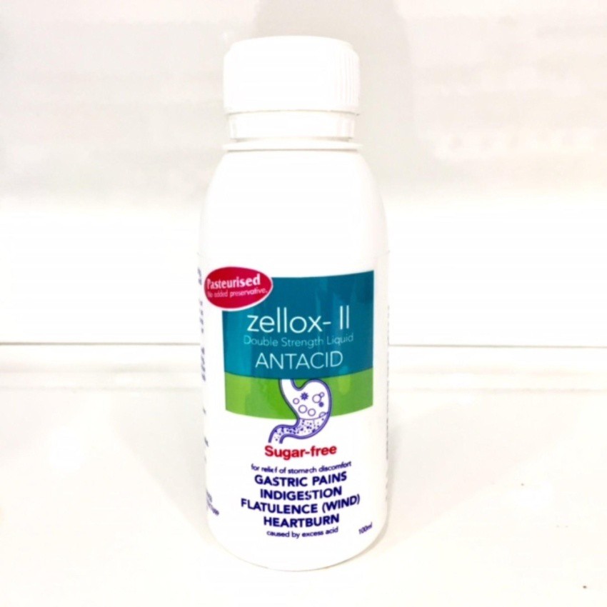 Zellox-II Double Strength Liquid ANTACID 100ml | Shopee Malaysia