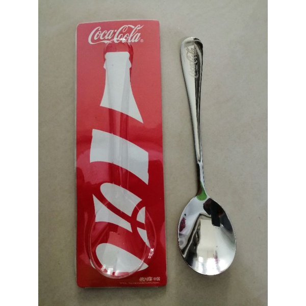 Coca Cola Coke Stainless Steel Spoon | Shopee Malaysia
