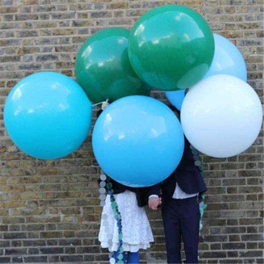 36 inch Large Round Latex Balloons Super Big Thick Latex Balloons for ...