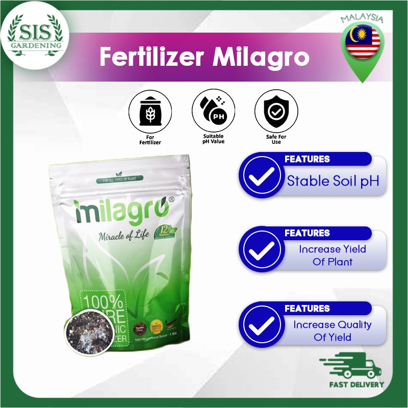 SIS 💥💥TOP SELLING READY STOCK BAJA MILAGRO BOOSTER TANAMAN ORGANIK ...