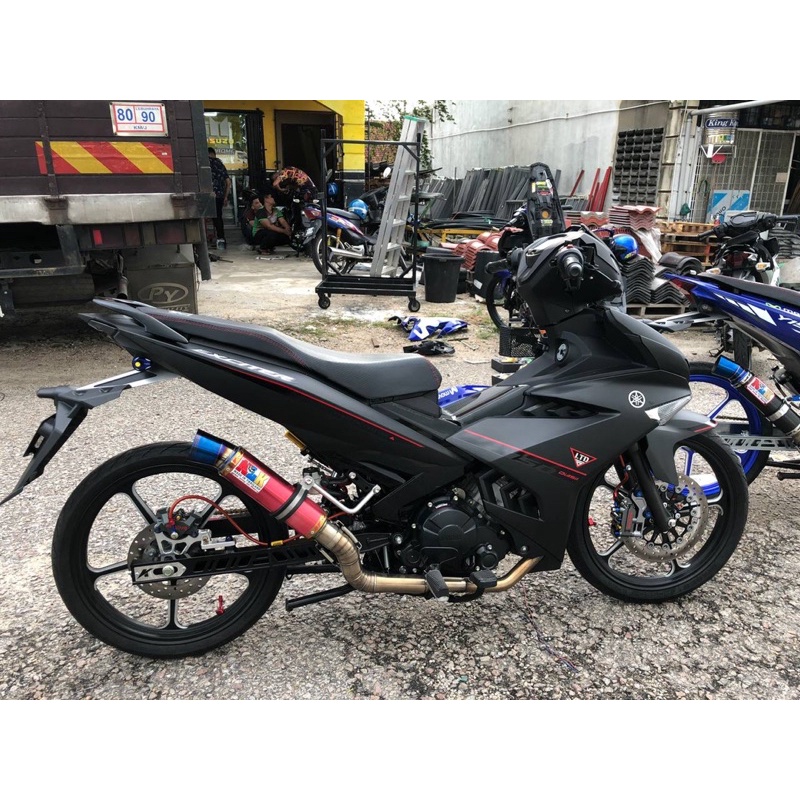 Y15 COVERSET LTD MATTE BLACK | Shopee Malaysia