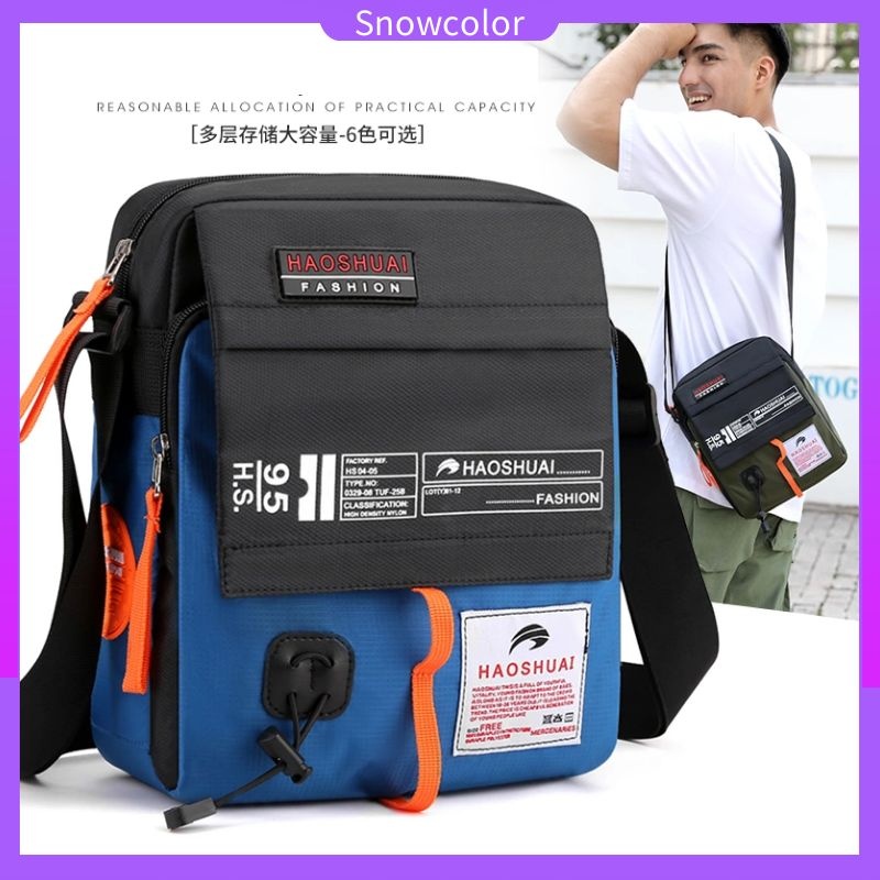 Beg Sandang Lelaki 单肩包男 胸包 Waist Chest Pouch Bag Men Sling Bag Men ...