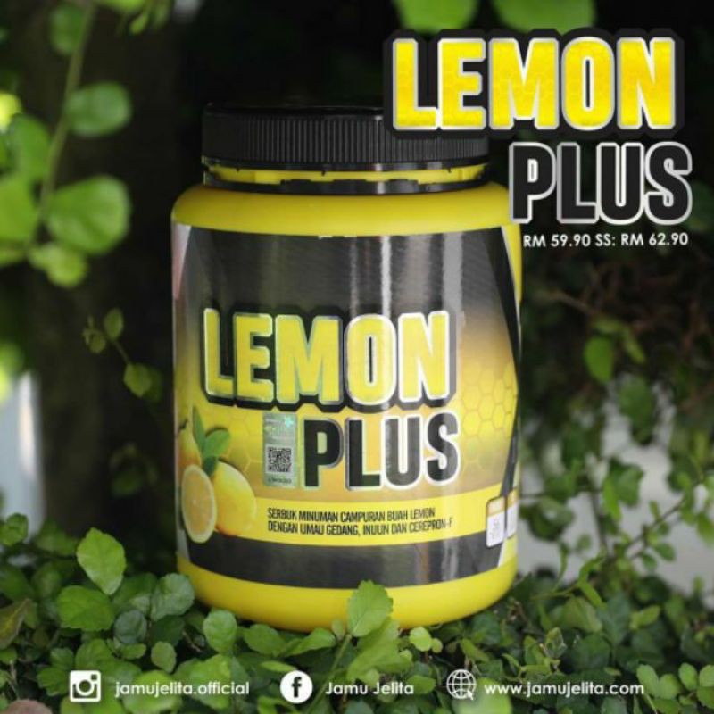 Jamu Jelita Lemon Plus ( 15g x 20sachet ) | Shopee Malaysia