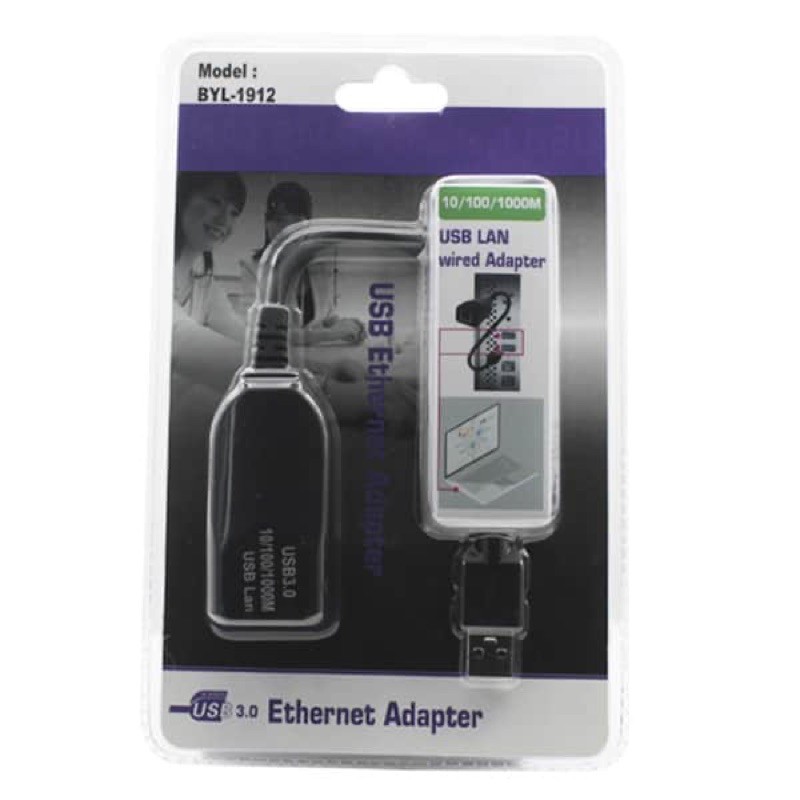 USB 3.0 to RJ45 Gigabit LAN 10/100/1000 Mbps Ethernet Network Adapter ...