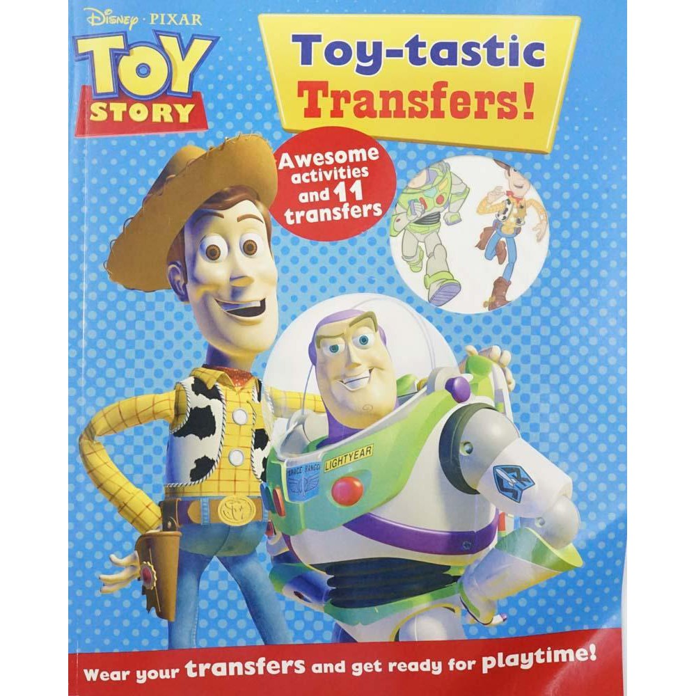 (BBW) Disney Pixar Transfer Book Toy-Tastic Transfers (Disney Transfer ...