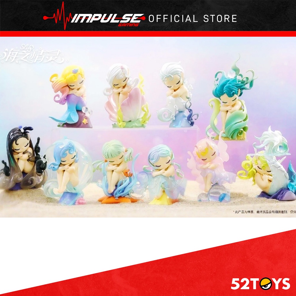52Toys - Sleep Sea Fairies Series [Blind Box / Full Case] 海之精灵系列 [盲盒 ...