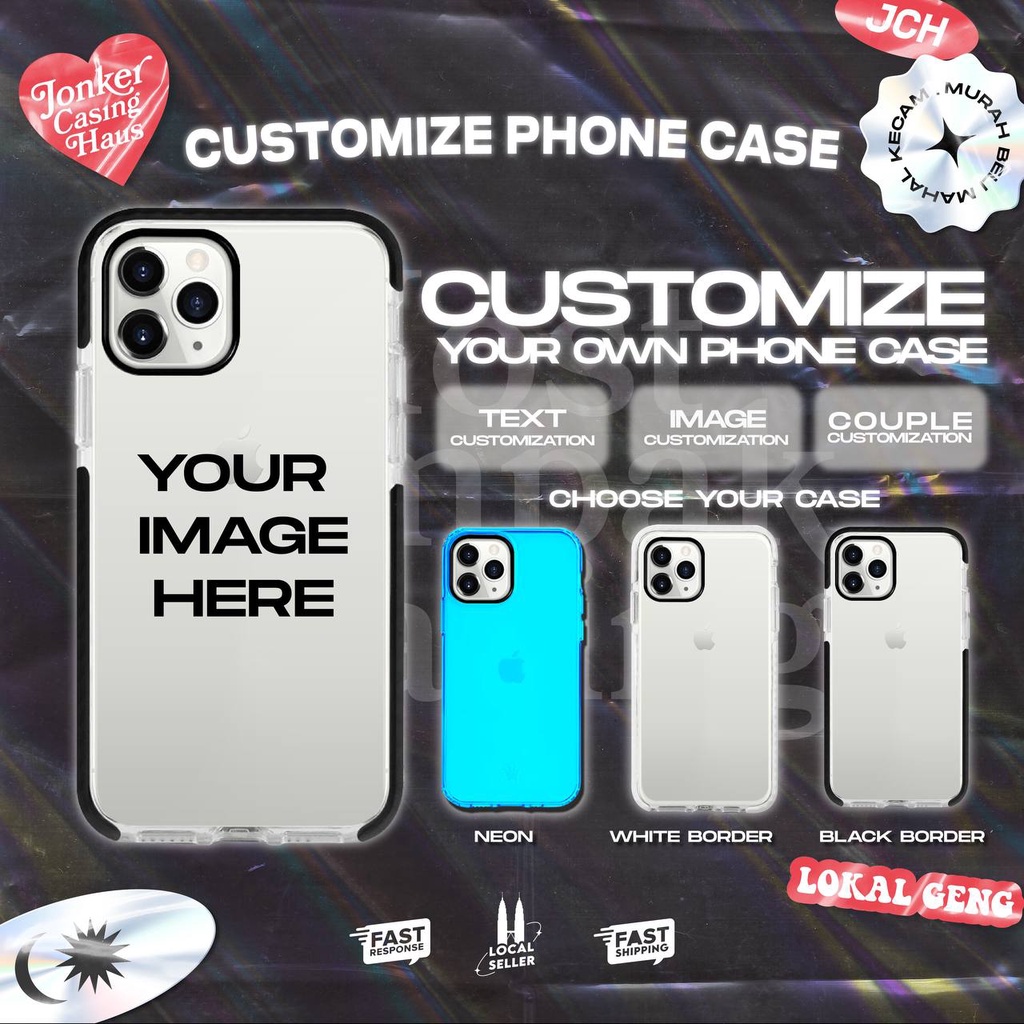 CUSTOM YOUR OWN DESIGN Designated Phone Case For IP6 Until 14PROMAX ...