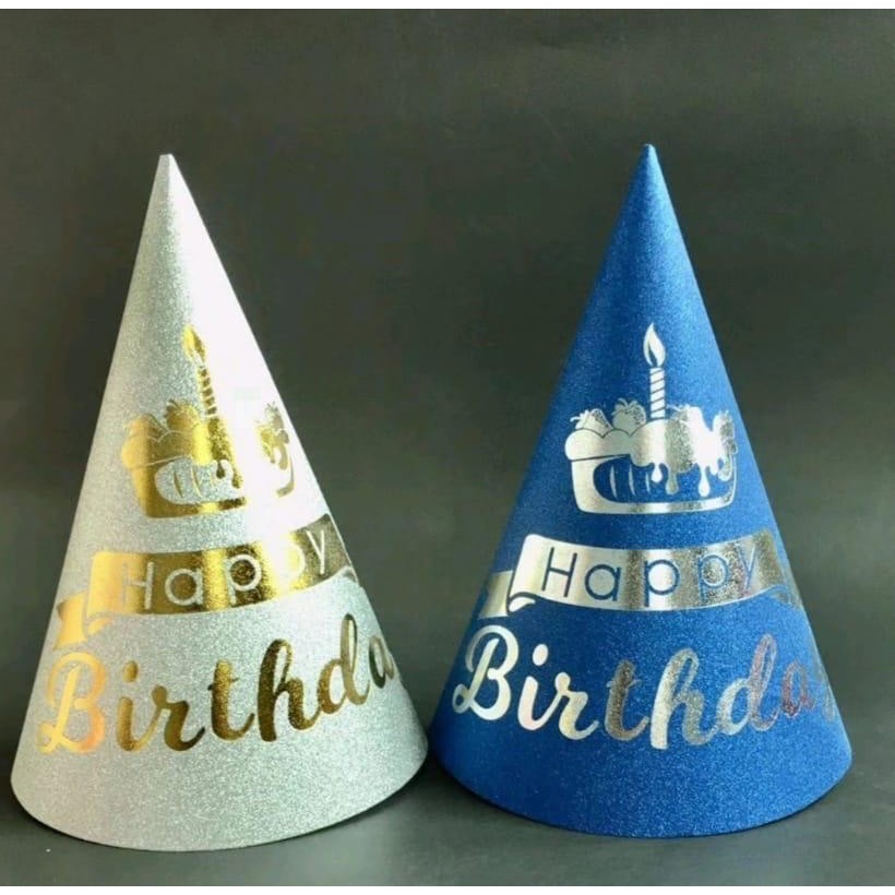 Birthday Party Hat / Happy Birthday Premium Onde Birthday Hat | Shopee ...