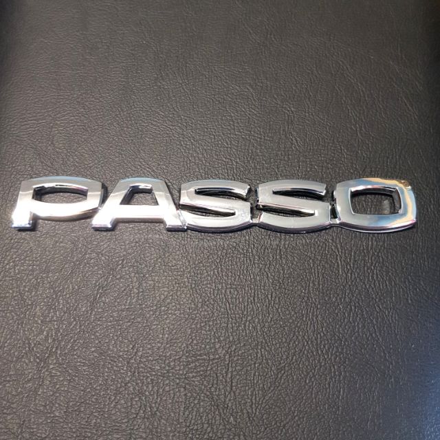 Toyota Passo Rear Emblem Logo | Shopee Malaysia