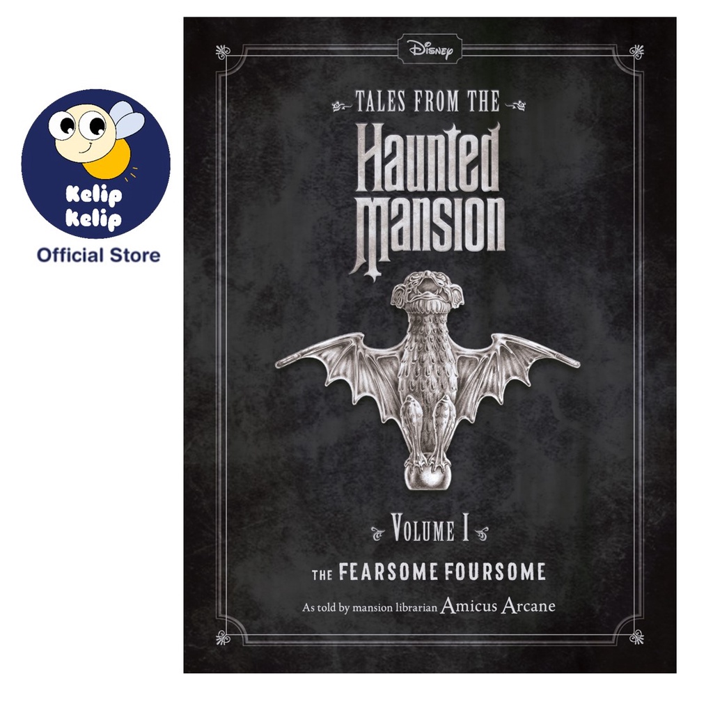 Disney Haunted Mansion The Fearsome Foursome Novel With Paperback 240 ...