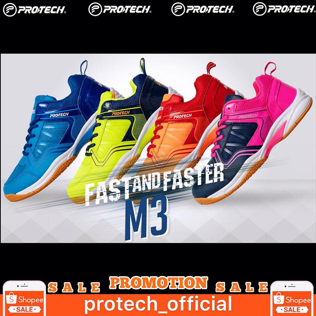 PROTECH FASHION KIDS ADULTS M3 BADMINTON SHOES | Shopee Malaysia