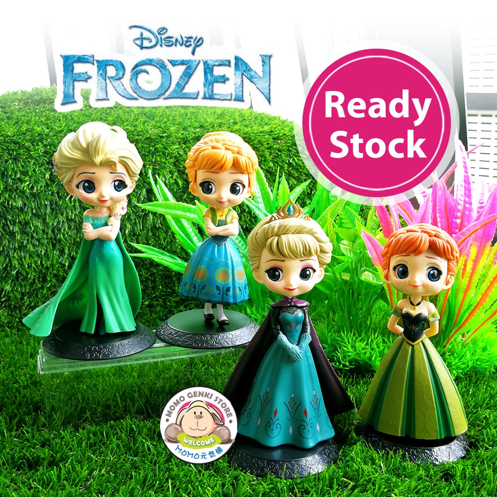Frozen Princess Anna Elsa Maleficent Little Bo Peep Snowflake Figures ...