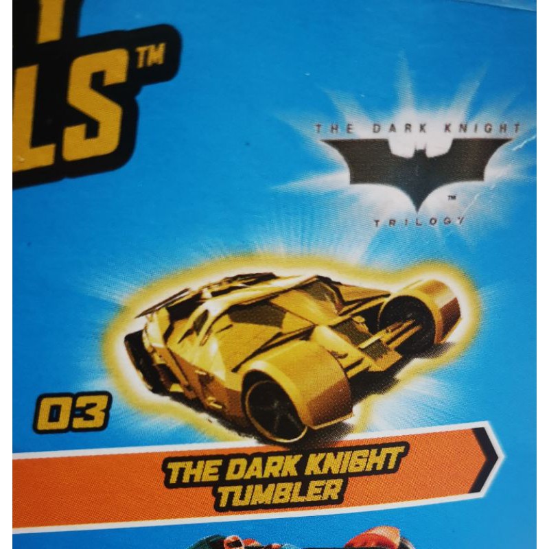 Hotwheels Mystery Models The Dark Knight Tumbler Batmobile | Shopee ...