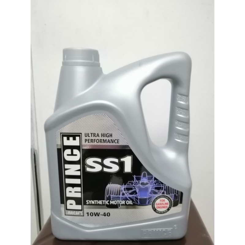 Prince SS1 Synthetic Engine oil 10w-40 (4 Litre) | Shopee Malaysia