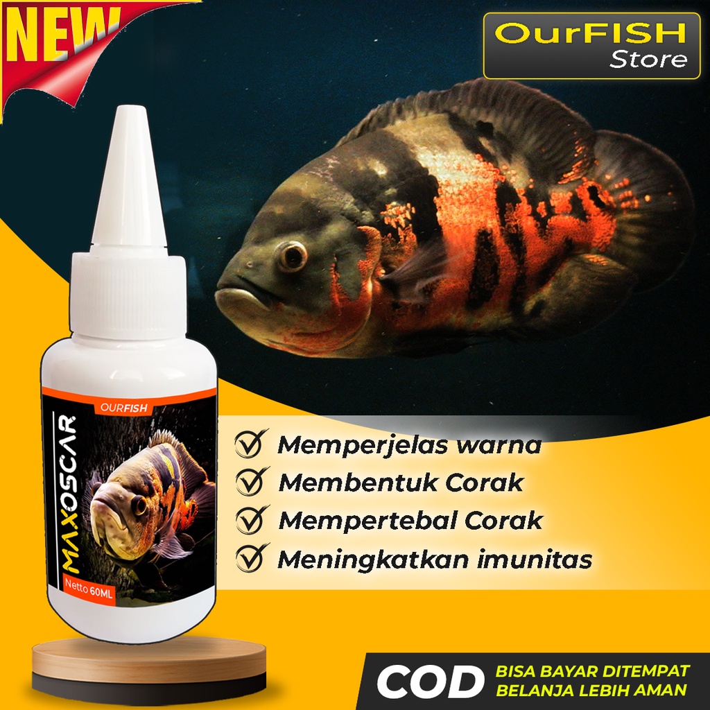 Oscar MAX Oscar Fish Mutation Medicine Oscar Tiger Fish Vitamin Batik ...