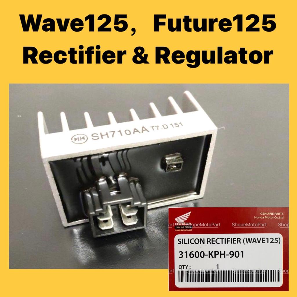HONDA WAVE125 RECTIFIER & REGULATOR (ST) // WAVE125 FUTURE 125 ...