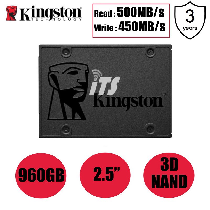 Kingston A400 SSDNOW SATA III 6Gbp/s 2.5" (240GB/480GB/960GB) | Shopee ...
