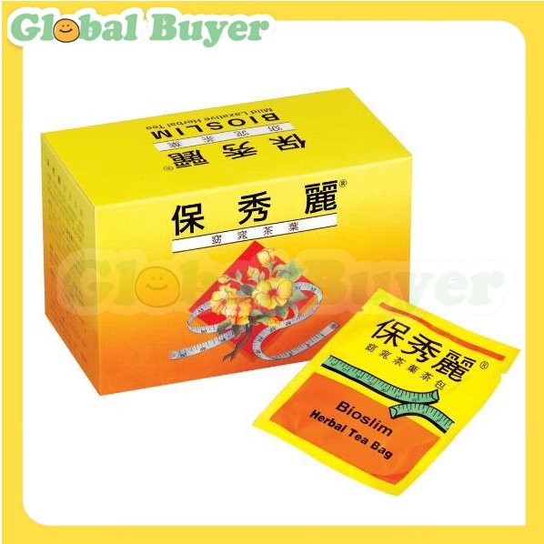Bioslim Tea Bio Slim Mild Laxative Herbal Tea Bags 30 packets | Shopee ...