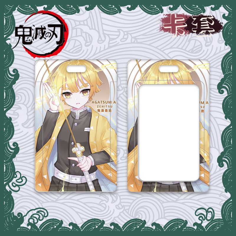 Demon Slayer ID Card Credit Card Bank Card Case Student Bus Card Case ...
