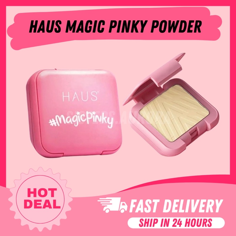 HAUS MAGIC PINKY POWDER FOUNDATION ORIGINAL HQ 💯 | Shopee Malaysia