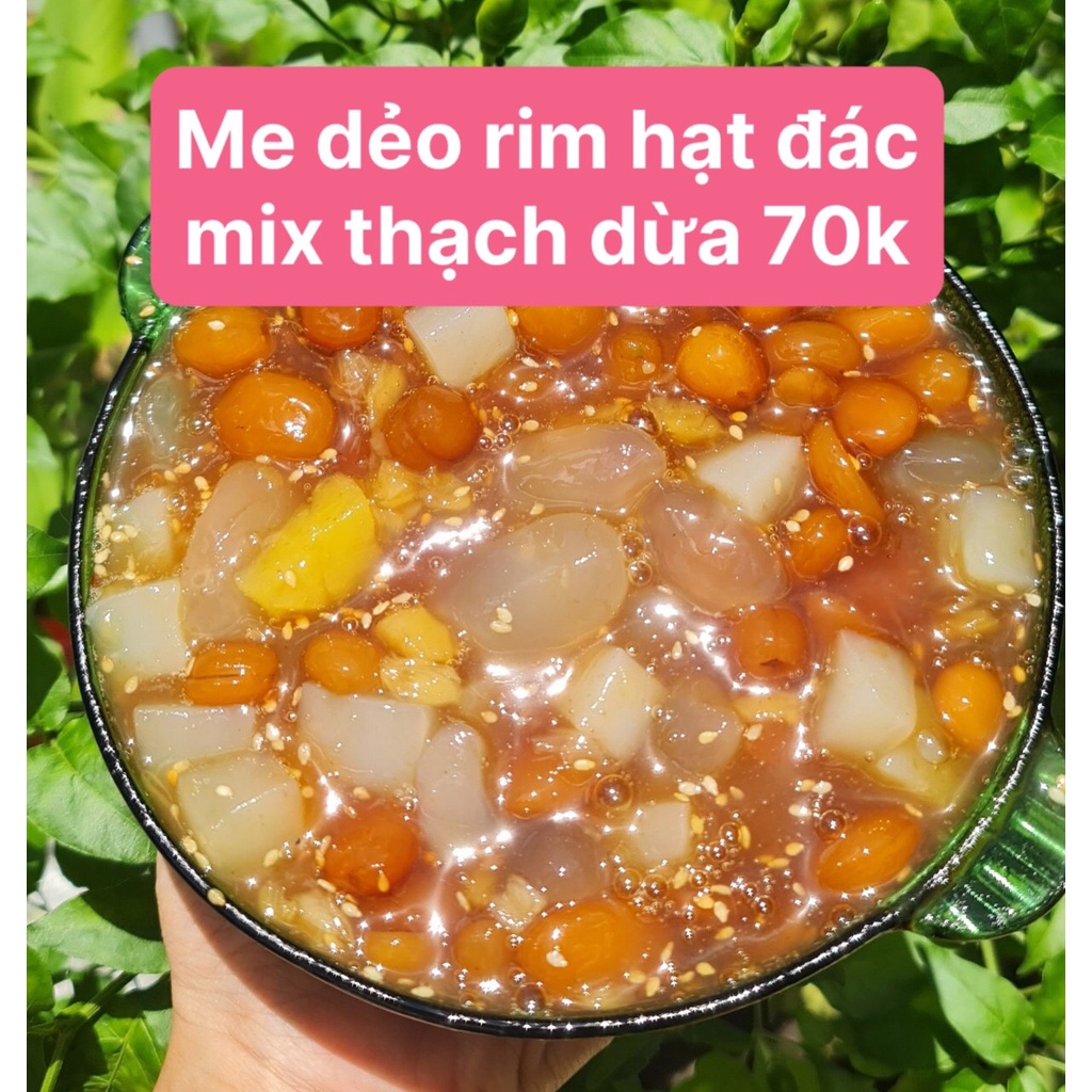 Soft tamarind simmered with dac seeds mixed with unique coconut jelly ...