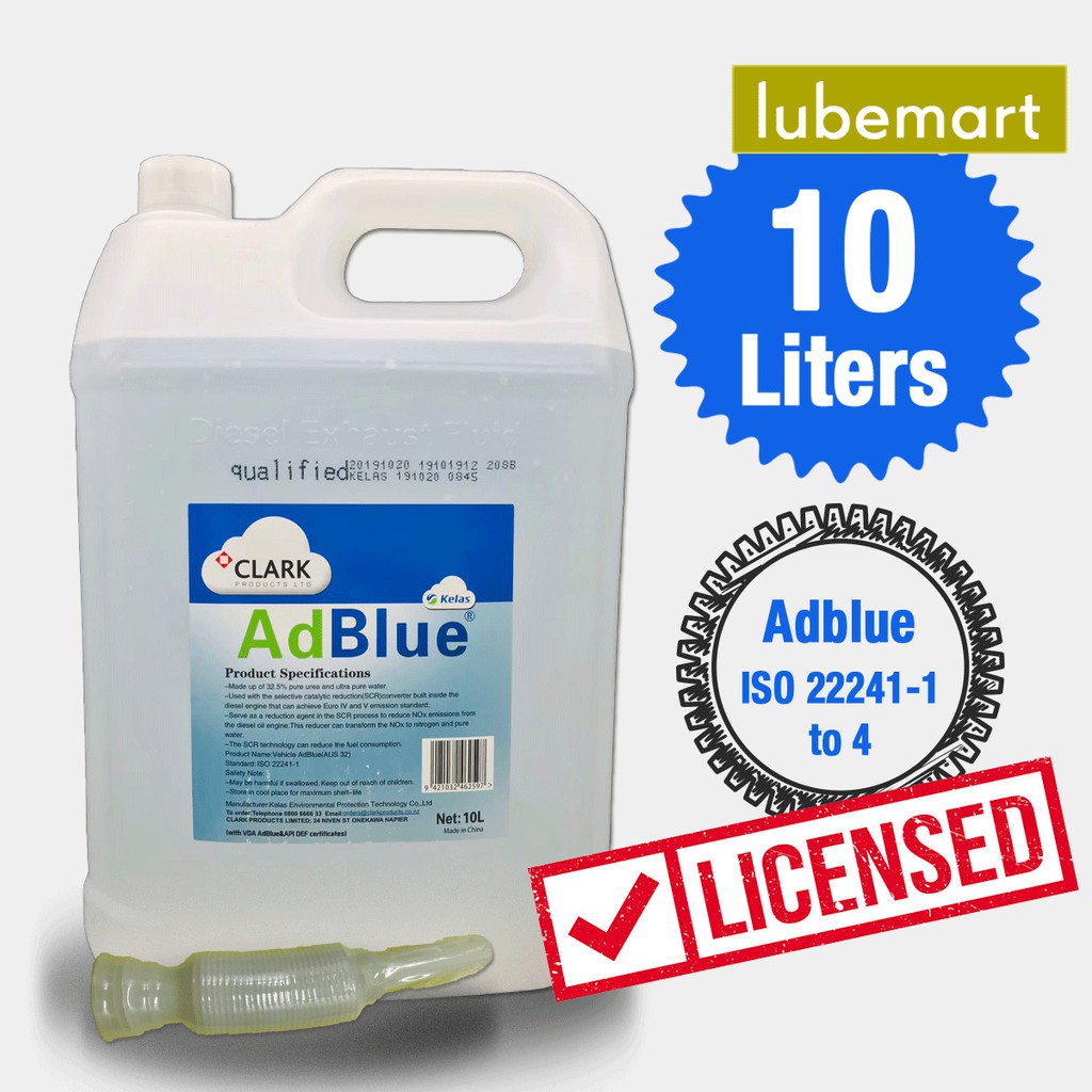 KELAS ADBLUE Diesel Exhaust Fluid (10 liters) | Shopee Malaysia