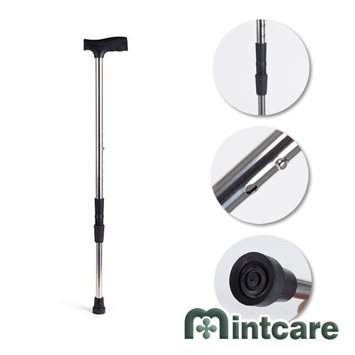 Mintcare Single Leg elderly non-slip walking stick walker outdoor ...