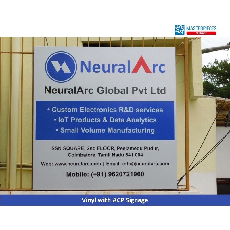 Customised ACP Signboard Sheet For Company, Entrance, Direction ...