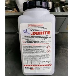 WeldBrite Pickling Paste, Pickling for Stainless Steel Cleaning after ...
