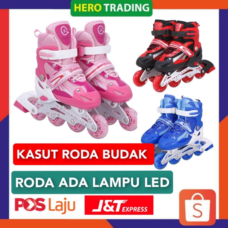 Kasut Roda Kasut Roda Budak Roller Skate Roller Blade Adjustable Roller ...