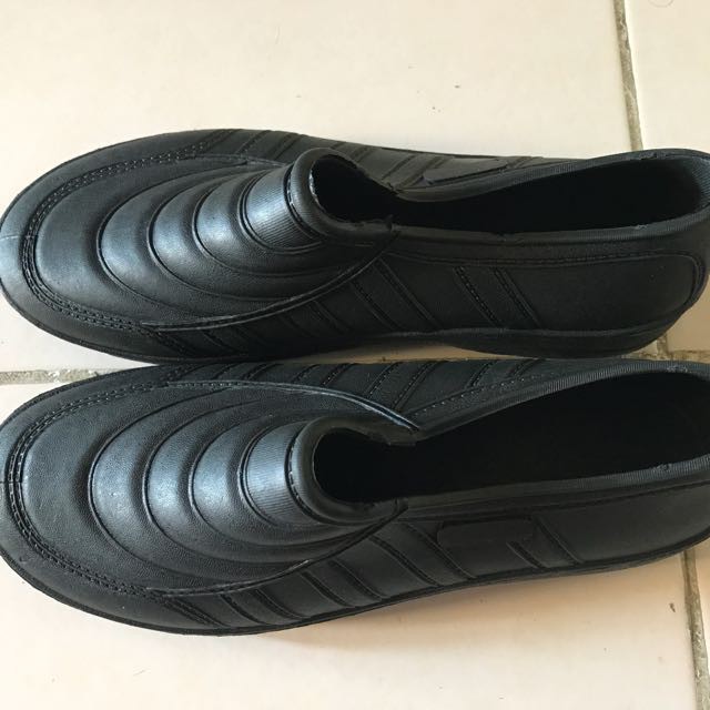 Kasut Getah Hitam ; Rubber Boots Black ( Pendek ) | Shopee Malaysia