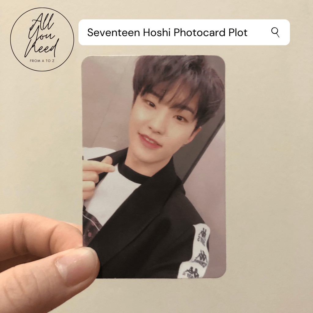Seventeen Hoshi Plot Photocard (official) | Shopee Malaysia