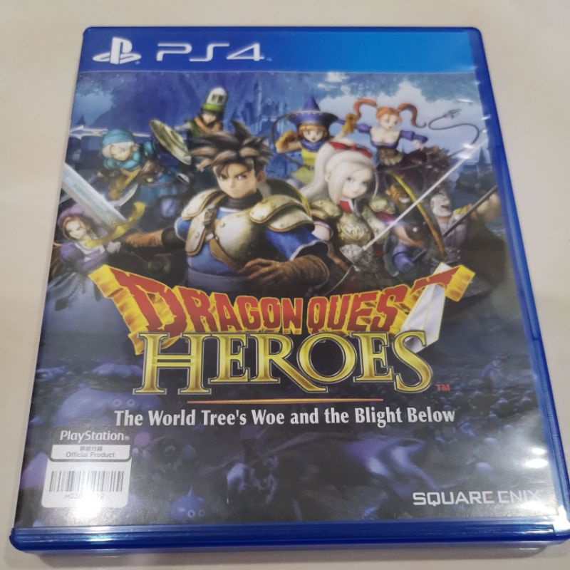 ps4 used game DRAGON QUEST HEROES (eng) | Shopee Malaysia