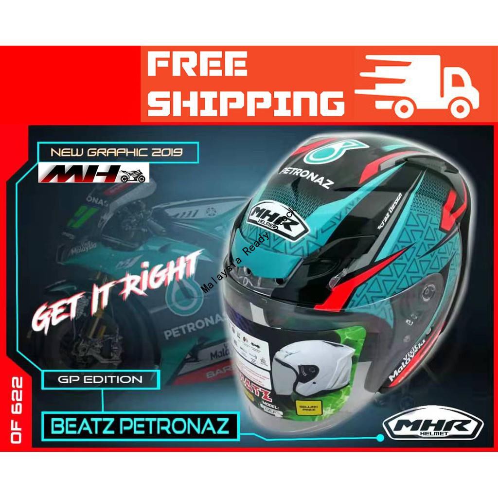 🔥MHR🔥 MHR HELMET / OF622 SIRIM ORIGINAL MALAYSIA BEATZ REPSOL MOTOGP ...