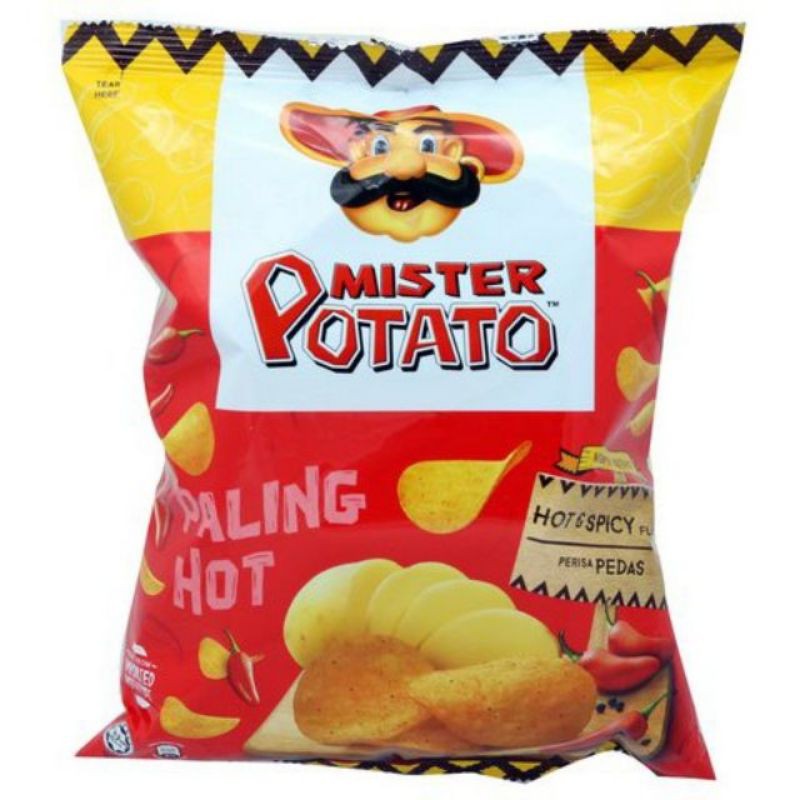 Mister Potato Chip- Hot&Spicy(75g) | Shopee Malaysia